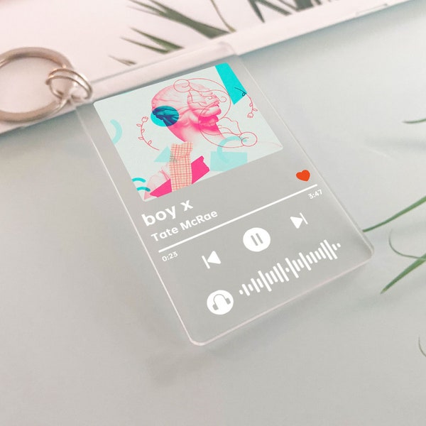 Music Keychain - Etsy