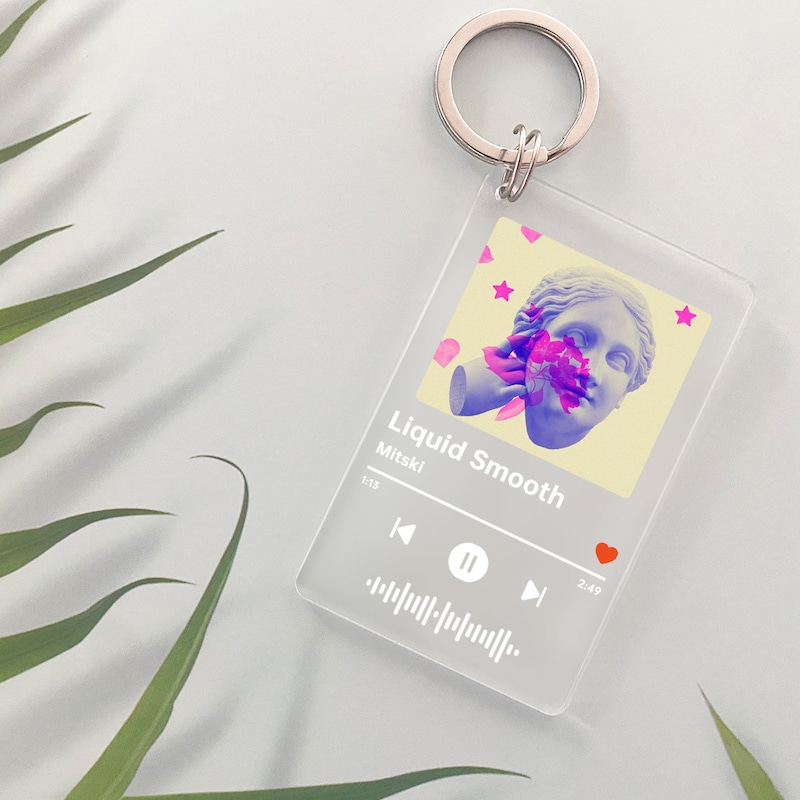 Music Keychain - Etsy