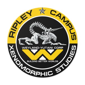 Alien Movie Xenomorph Weyland Yutani Vinyl Decal, Laptop Stickers, Car ...