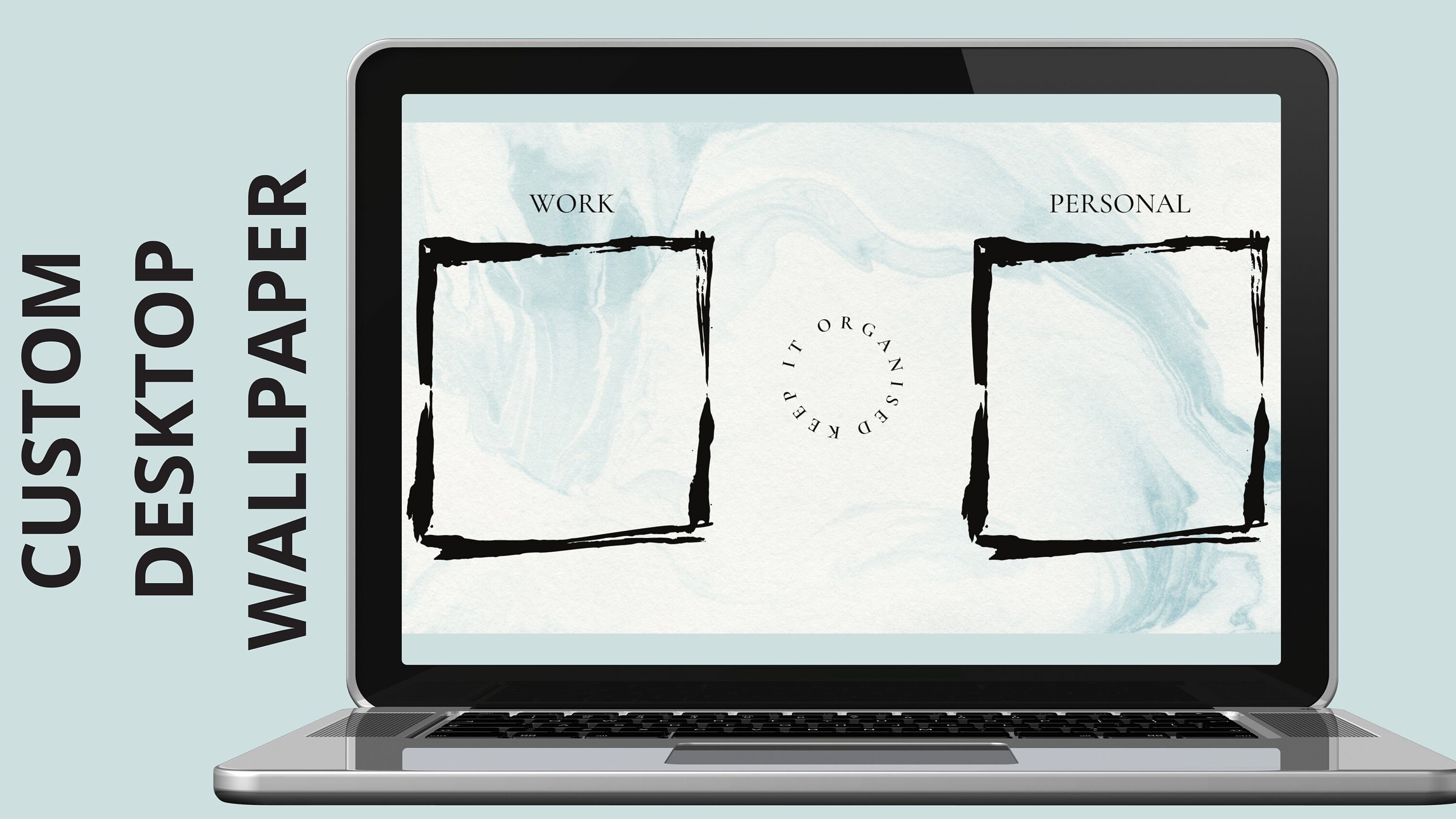 Custom aesthetic Desktop Wallpaper Layout | Etsy