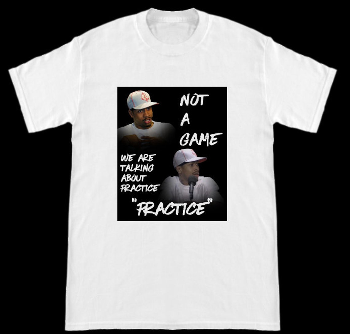 Allen Iverson We Talking About Practice Press Conference T-shirt - Etsy