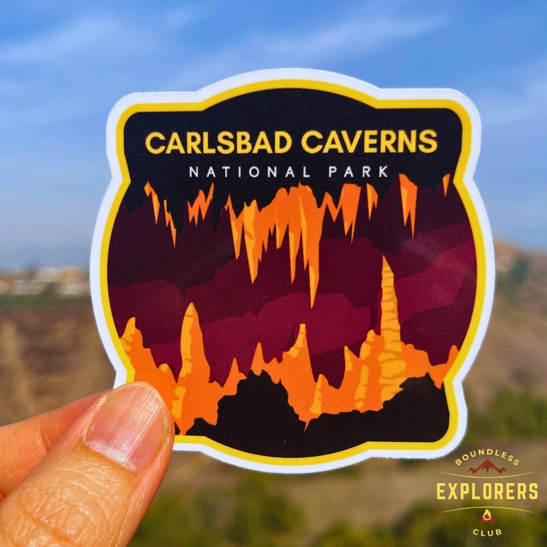 Carlsbad Caverns National Park Sticker for Water Bottle Laptop Car ...