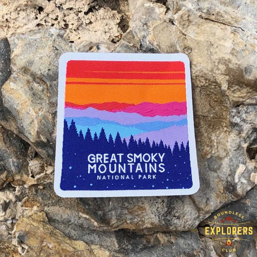Great Smoky Mountains National Park Patch for Backpack Denim Jacket ...