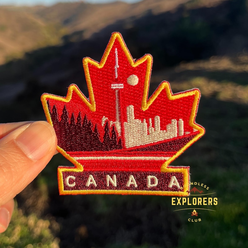 Patch With Usa and Canada - Etsy