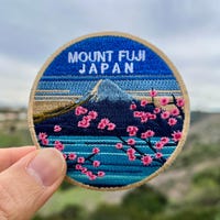 Mt Fuji Japan Patch - Etsy