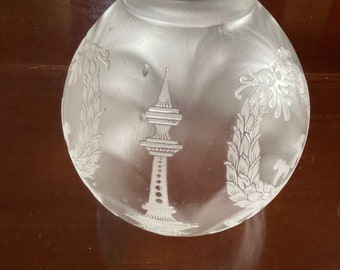Round Glass Light Shade - Etsy