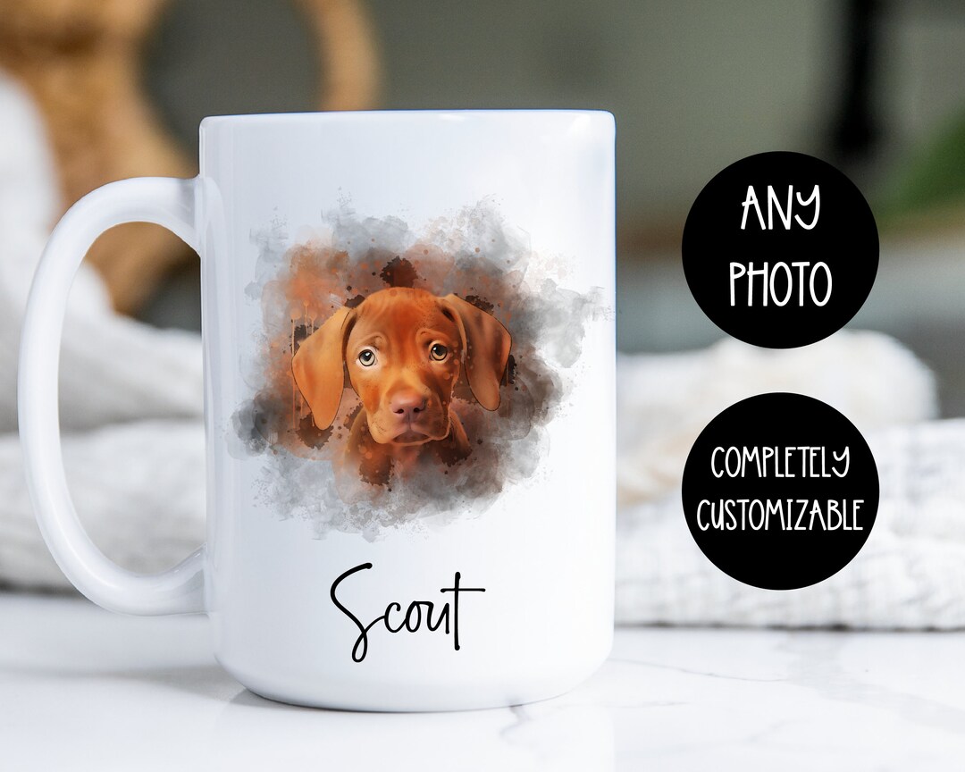 Custom Pet Mug Custom Dog Mug Custom Cat Mug Personalized Dog - Etsy