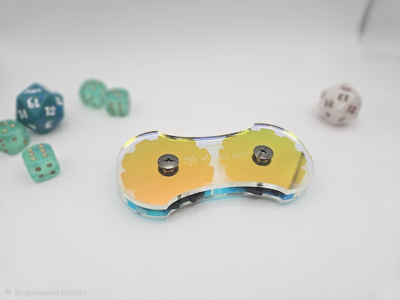 Iridescent Modern Hit Point Counter | Life Counter | Mtg Counter | Mtg ...