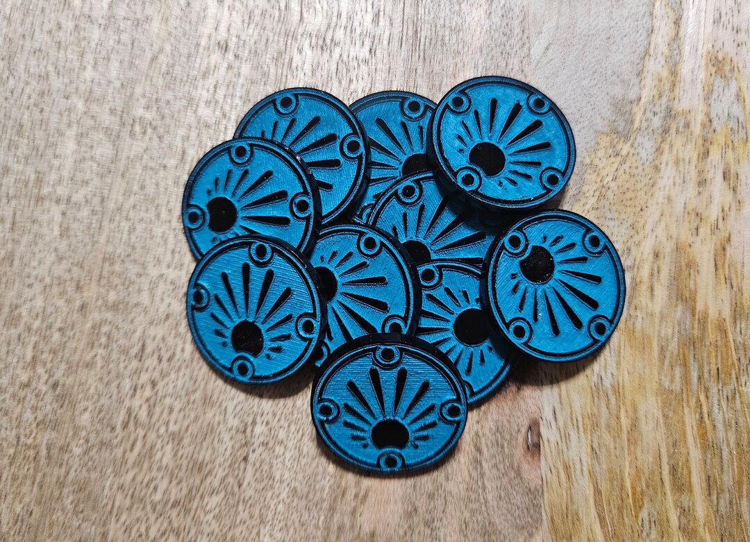 Magic the Gathering Acrylic Everything Tokens | MTG Counters | Magic ...