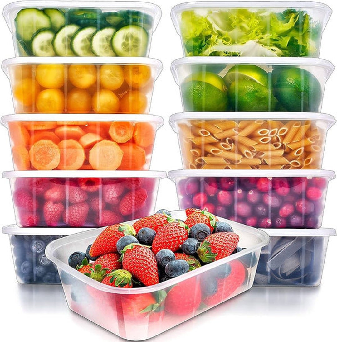 Belgravia Microwave Food Containers & Lids Size: 500ml-1000ml - Etsy