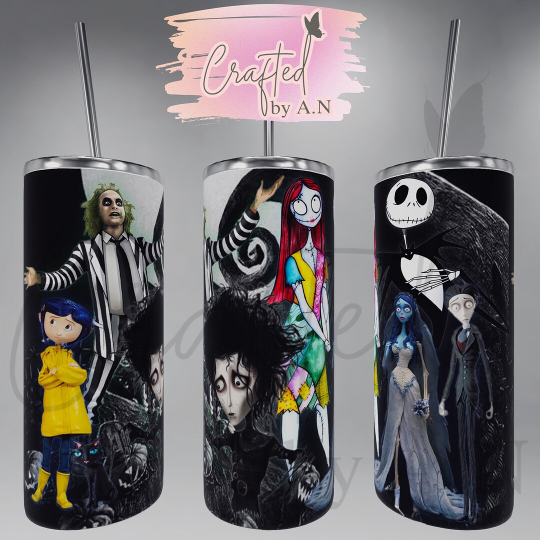 Tim Burton 20oz Tumbler Wrap - Etsy