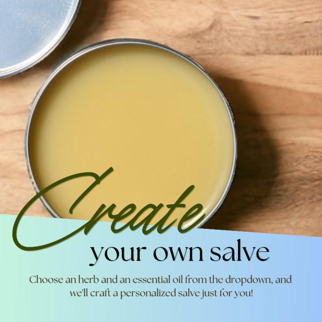 Custom Salve You Choose Ingredients Arnica Burdock Chamomile Mullein ...