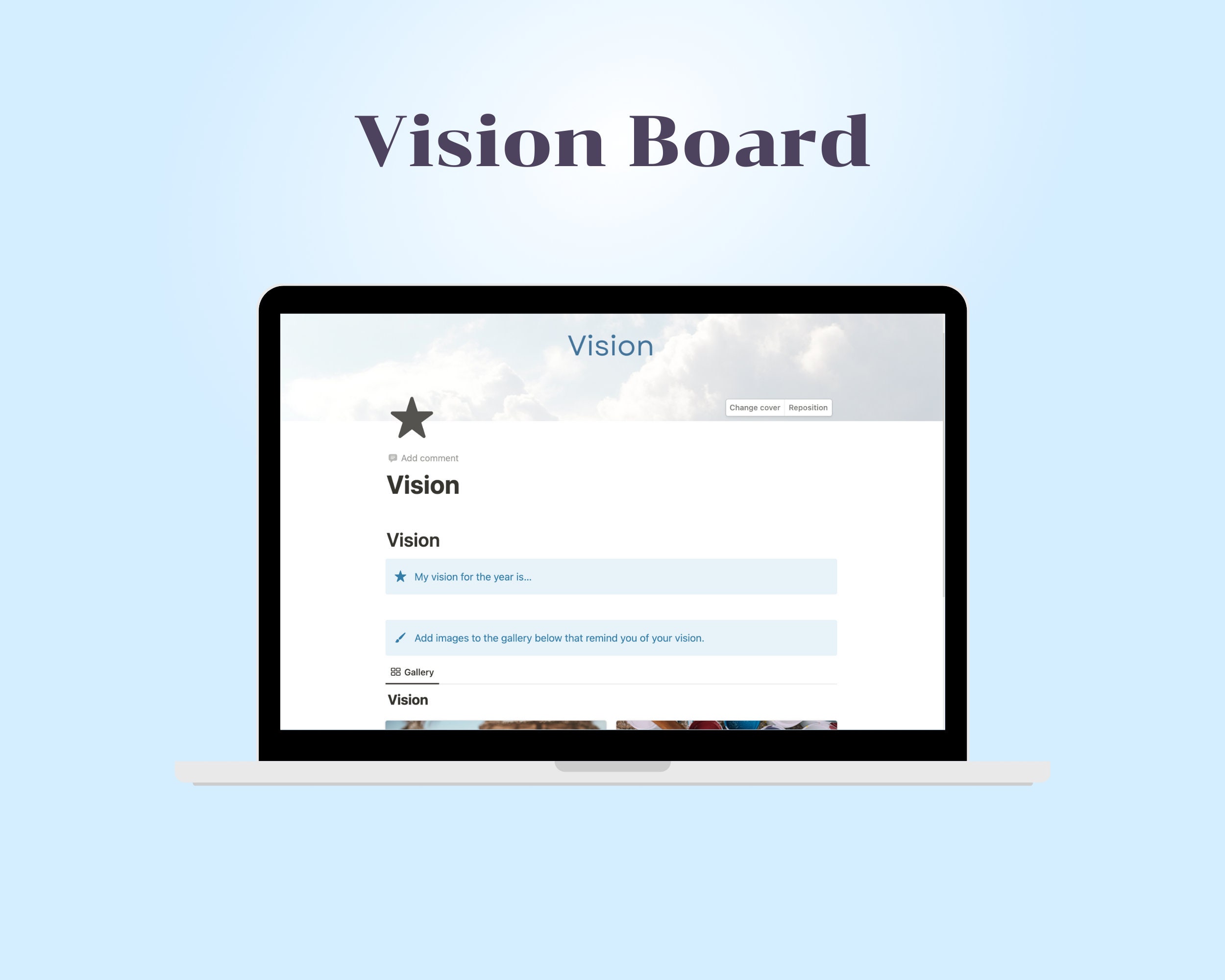 The Wellness Planner Notion Template Editable Vision - Etsy