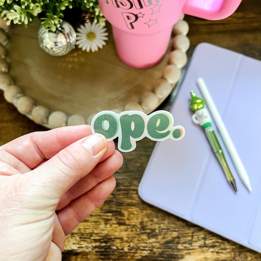Ope Sticker, Ope Sorry, Midwest Sticker for Kids, Midwest Theme, Decals ...