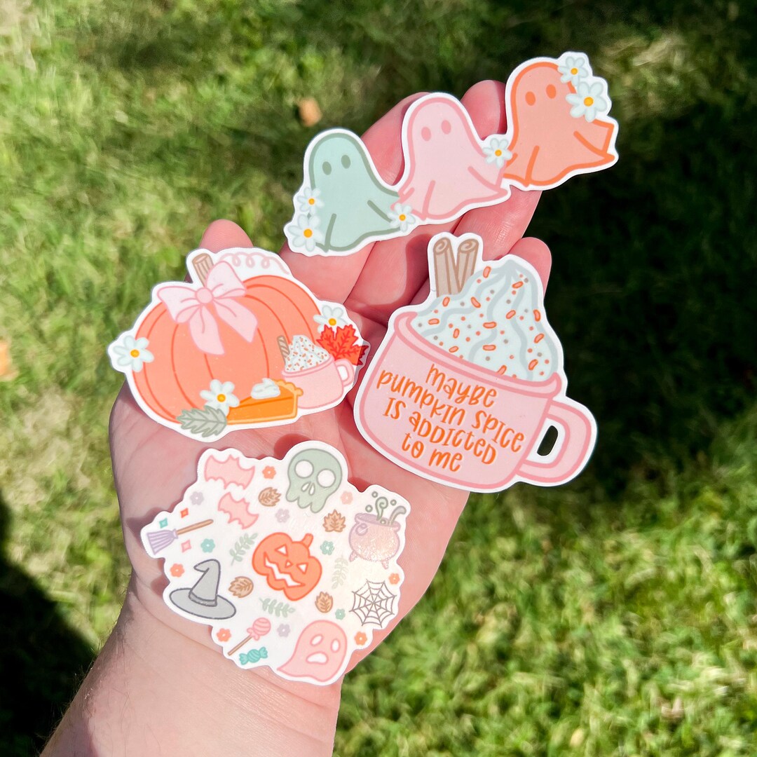 Fall Sticker Pack, Fall Themed Stickers for Planner, Gift for Fall ...