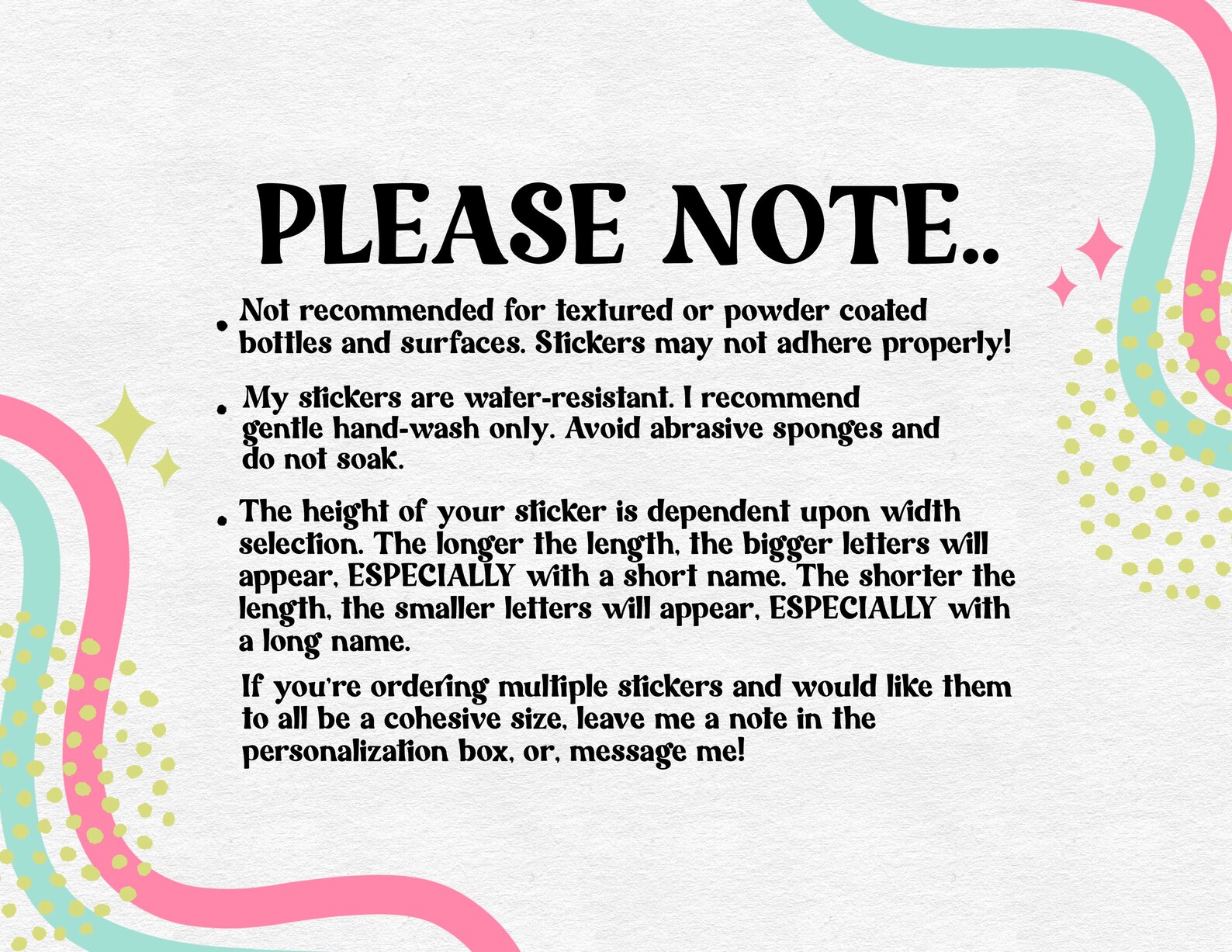 Custom Retro Name Sticker Retro Stickers Name Stickers Name - Etsy