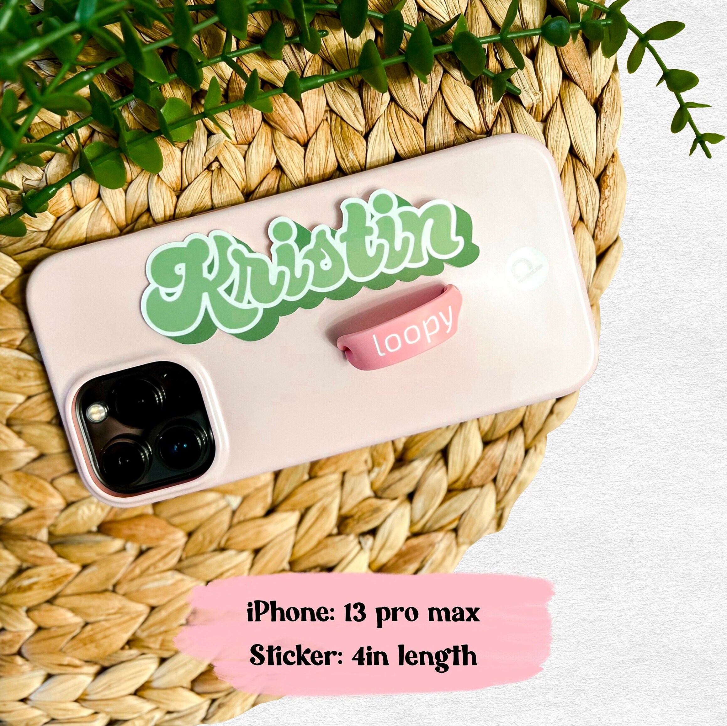 Custom Retro Name Sticker Retro Stickers Name Stickers Name - Etsy