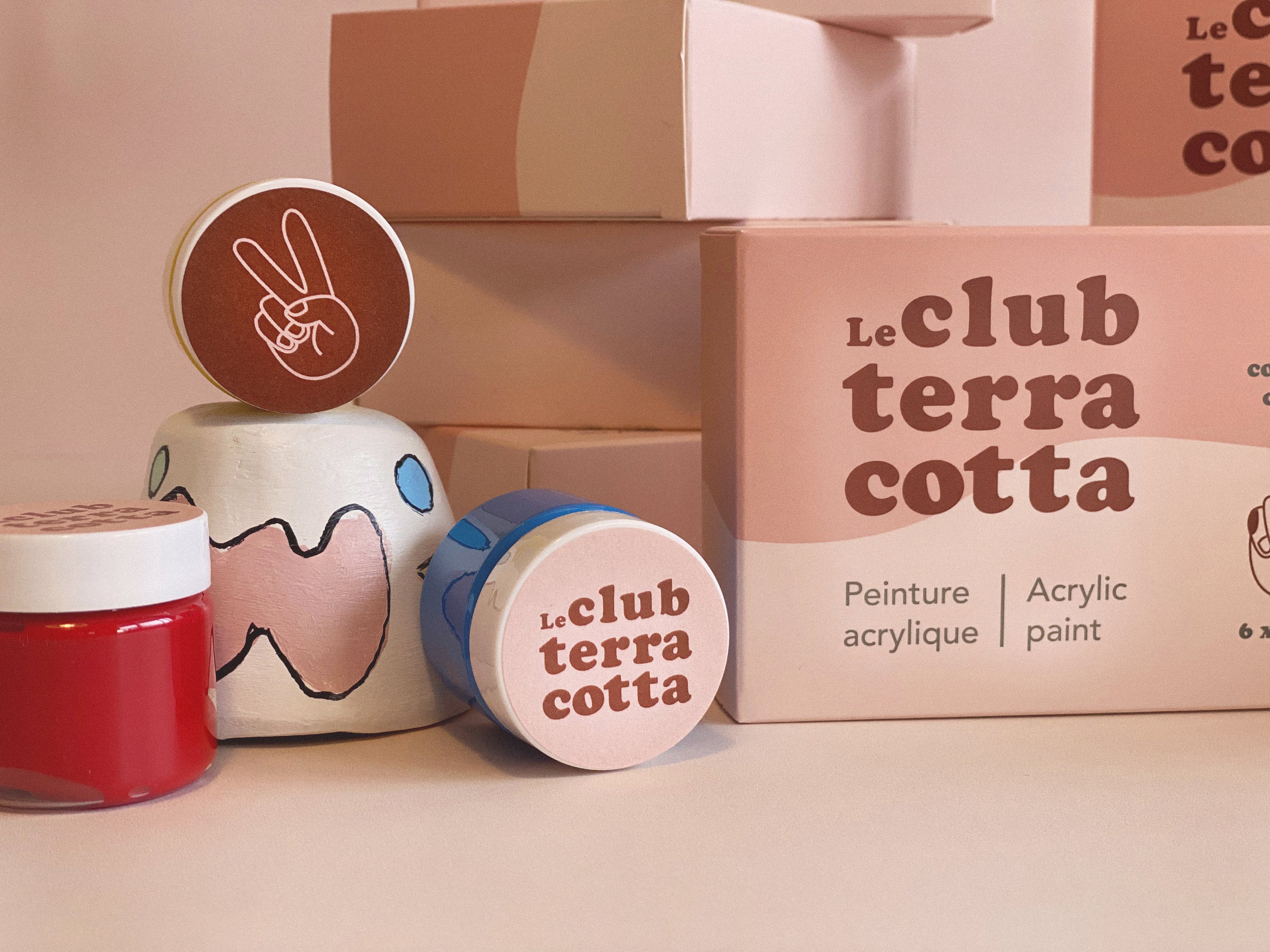 DIY Pottery Kits Party of Two Make Your Own Planters - Etsy