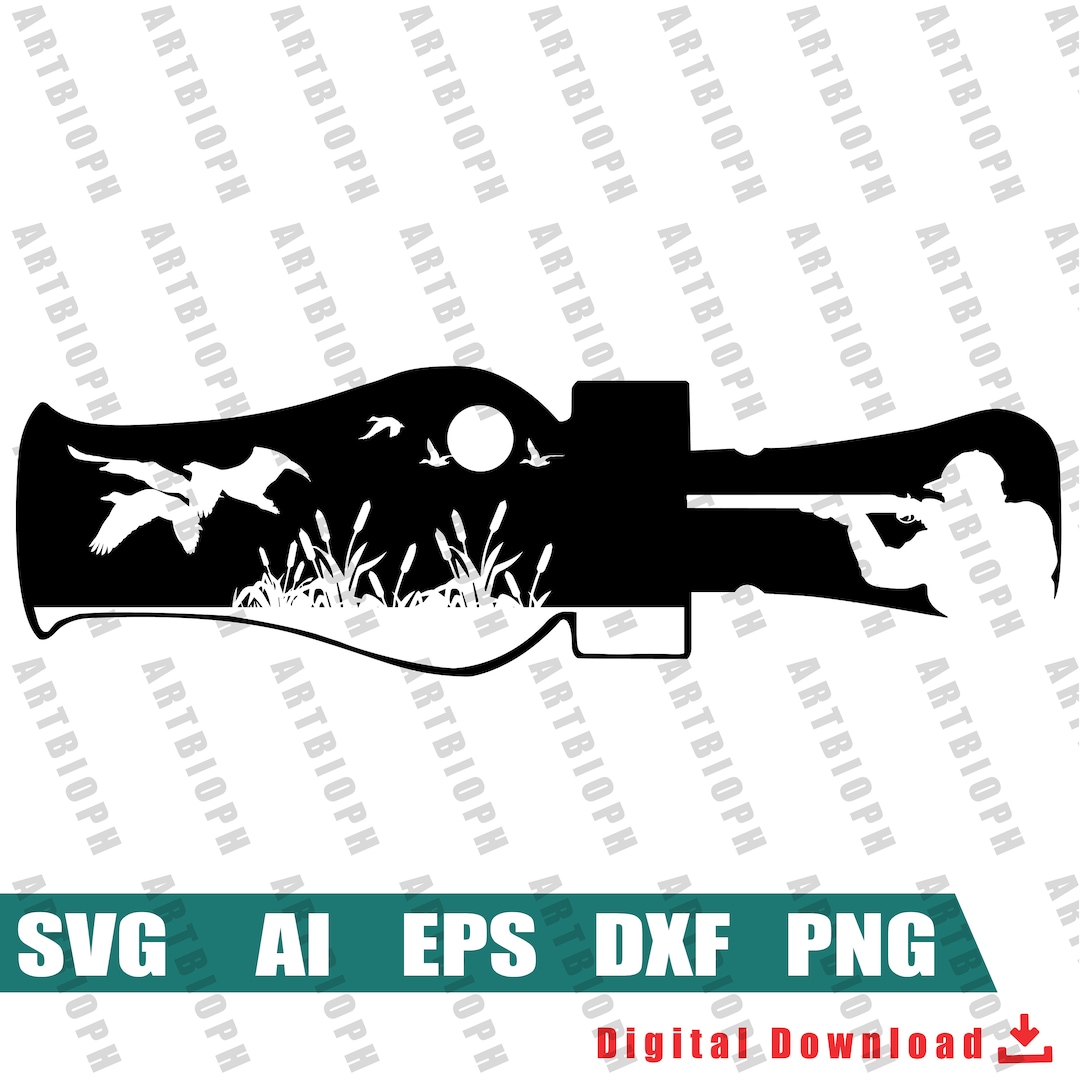 Duck Hunting Whistle SVG - Duck Hunter Svg, Duck Hunting Svg Digital ...