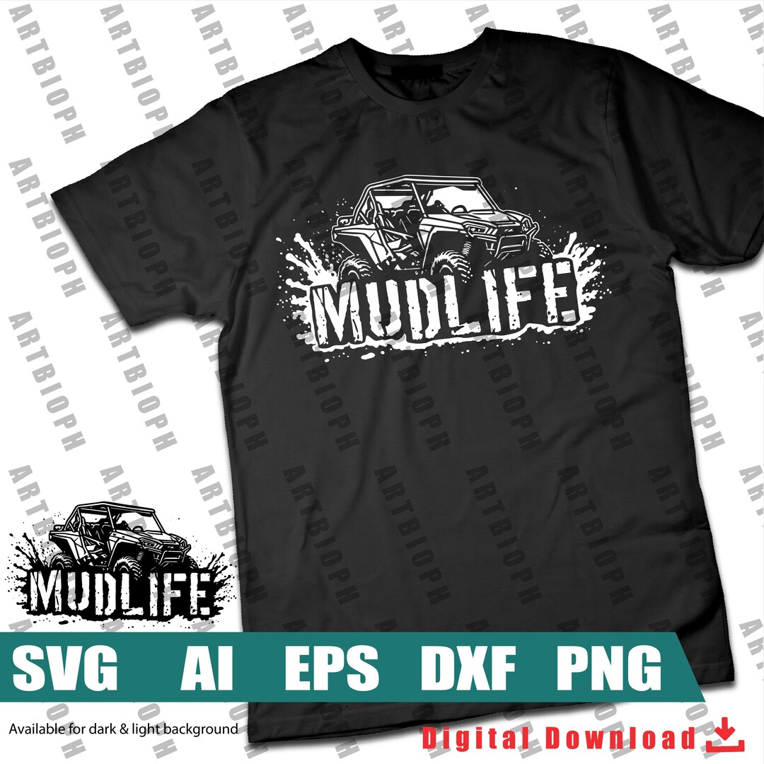 Mudlife ATV SVG – Rider Enthusiast Design (digital File) - Etsy