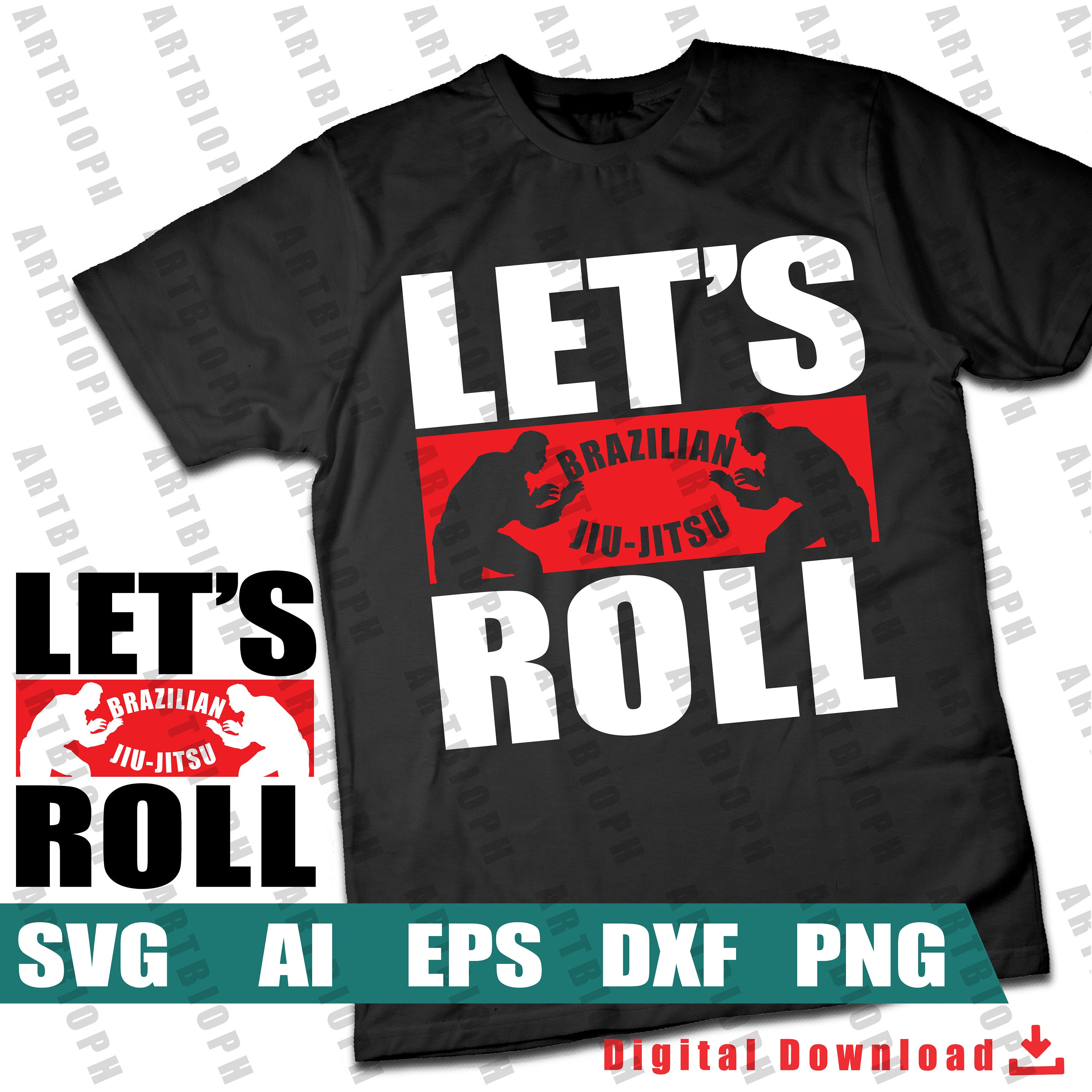 Jiu Jitsu Svg Detailed Jiu Jitsu Svg Files Digital - Etsy