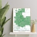 Colored Campus Map of Stetson University and All Its Roads - Etsy
