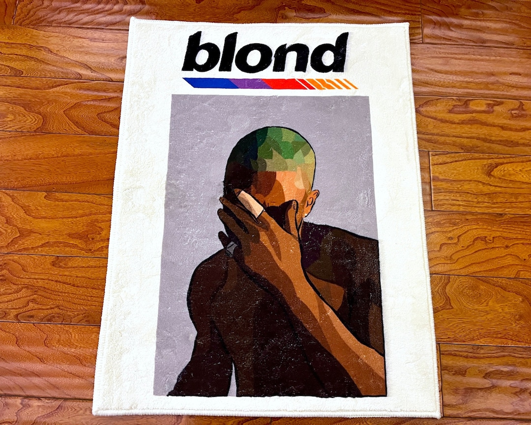 Frank Ocean Blond Album Cover Tufted Rug Frank Ocean Hip Hop - Etsy Canada
