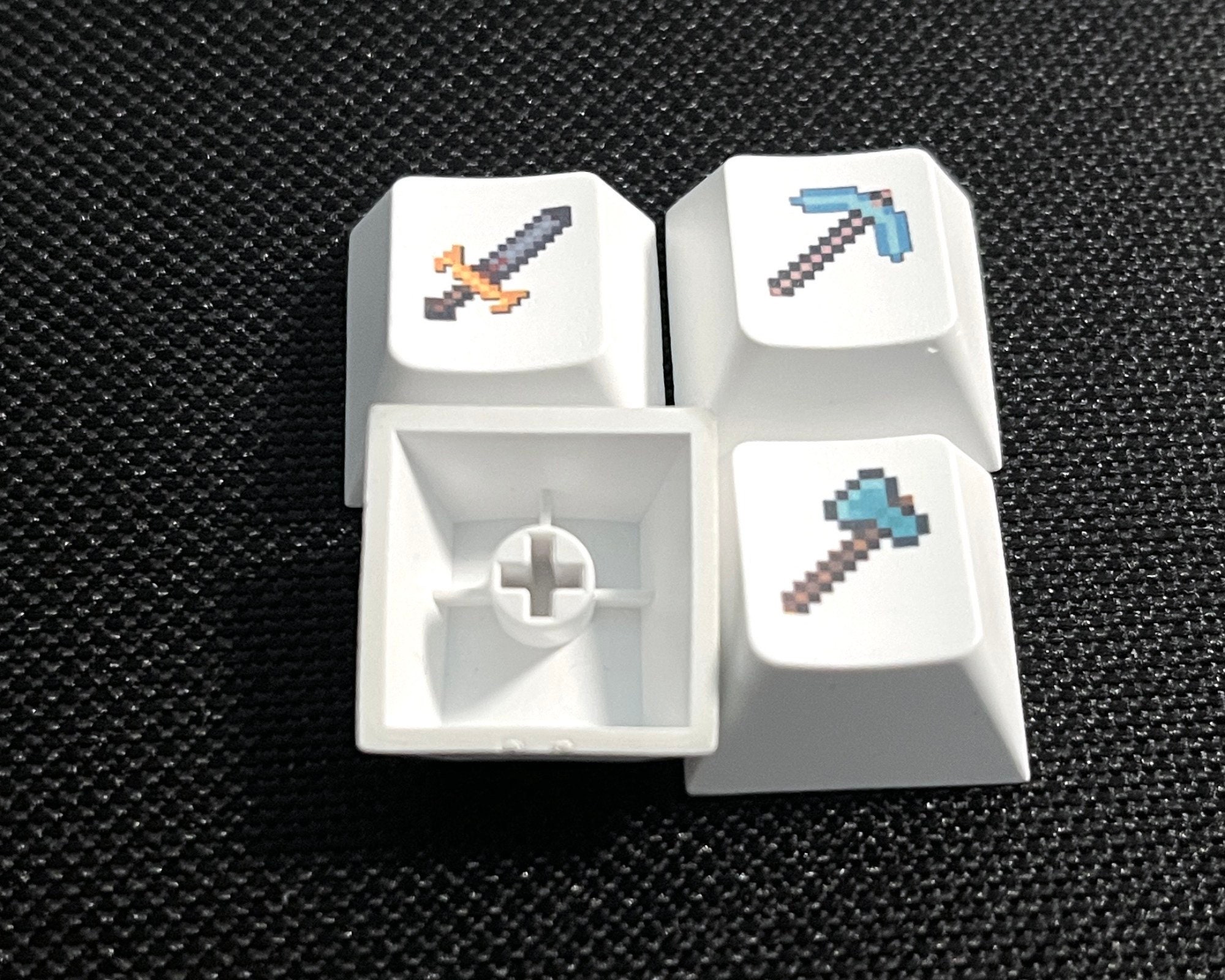 Minecraft Keycaps Set of 4 PBT Keycaps Minecraft Keycaps - Etsy Australia