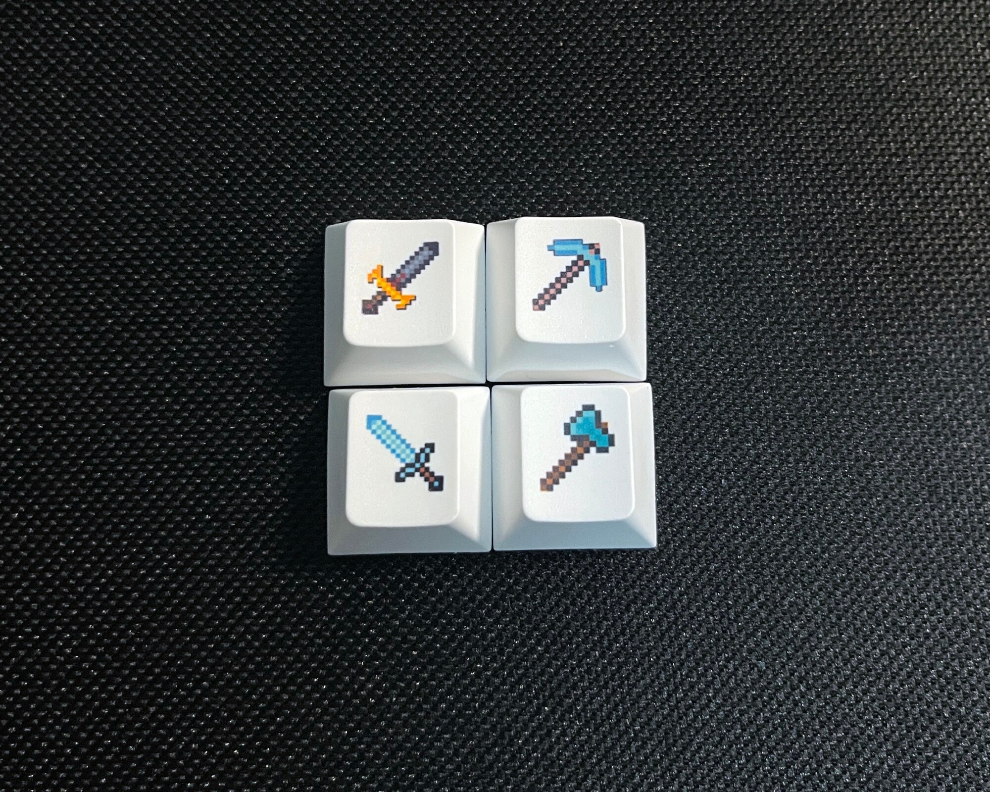 Minecraft Keycaps Set of 4 PBT Keycaps Minecraft Keycaps - Etsy Australia