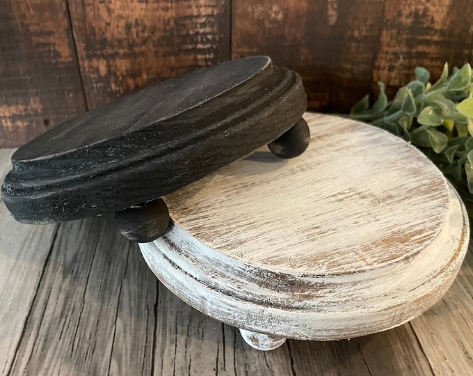 Wood Riser, Display Stand, 5” Circle - Etsy