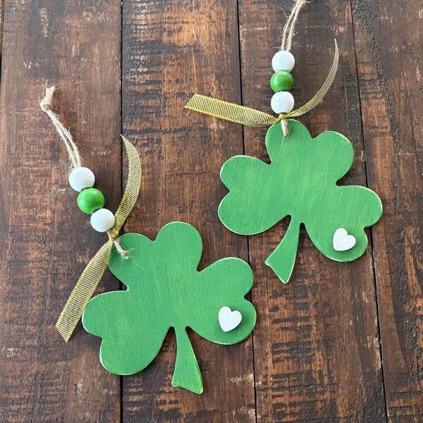 Wood Shamrock - Etsy