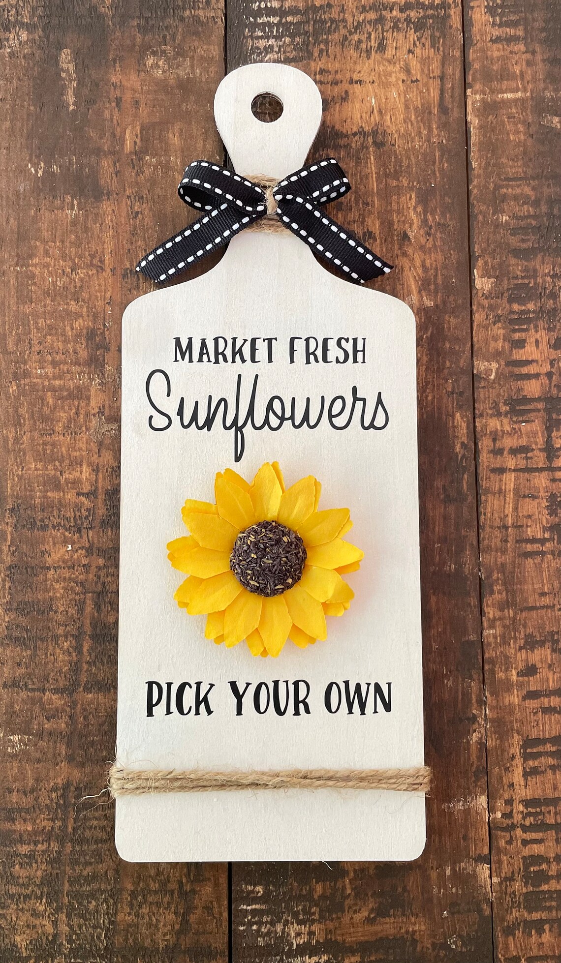 Sunflower Mini Cutting Board - Etsy