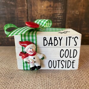 Snowman Book Stack, Christmas Tiered Tray, Winter Bookstack - Etsy