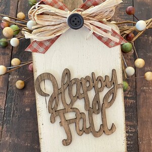 Happy Fall Mini Cutting Board, Pumpkin Cutting Board, Fall Decor - Etsy