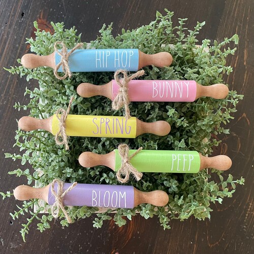 Christmas Mini Rolling Pins | Etsy