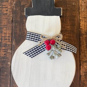 Rustic Wooden Snowman, Standing Wood Snowman, Winter Tiered Tray - Etsy