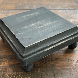 Wood Riser, Display Stand, 4" Square - Etsy
