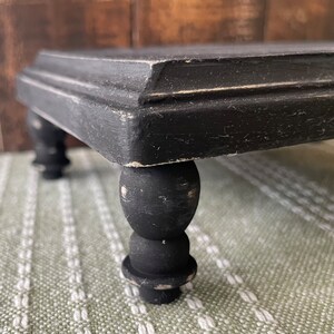 Wood Riser, Black Distressed Style, Display Stand, 5" X 7" Rectangle - Etsy