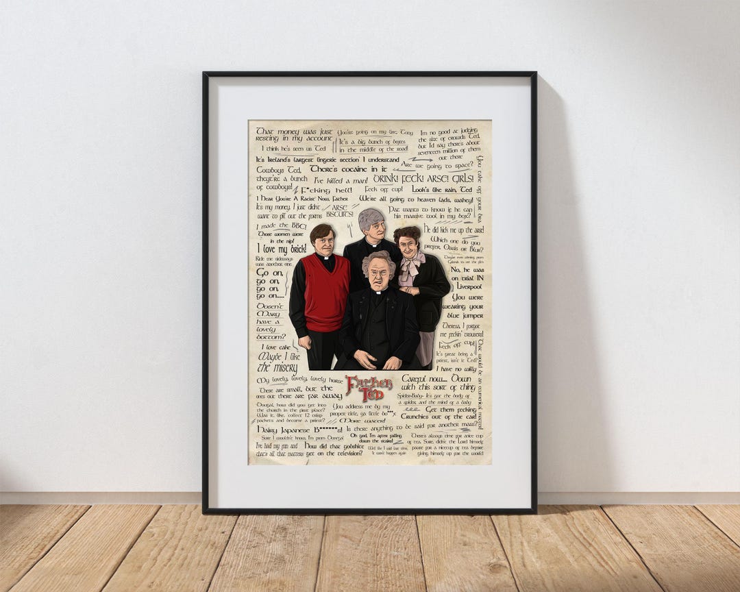 Fr. Ted - Best Quotes - Funny Quotes - Poster - Etsy