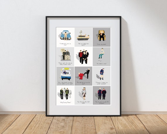 Fr. Ted Characters & Best Moments Poster | Etsy