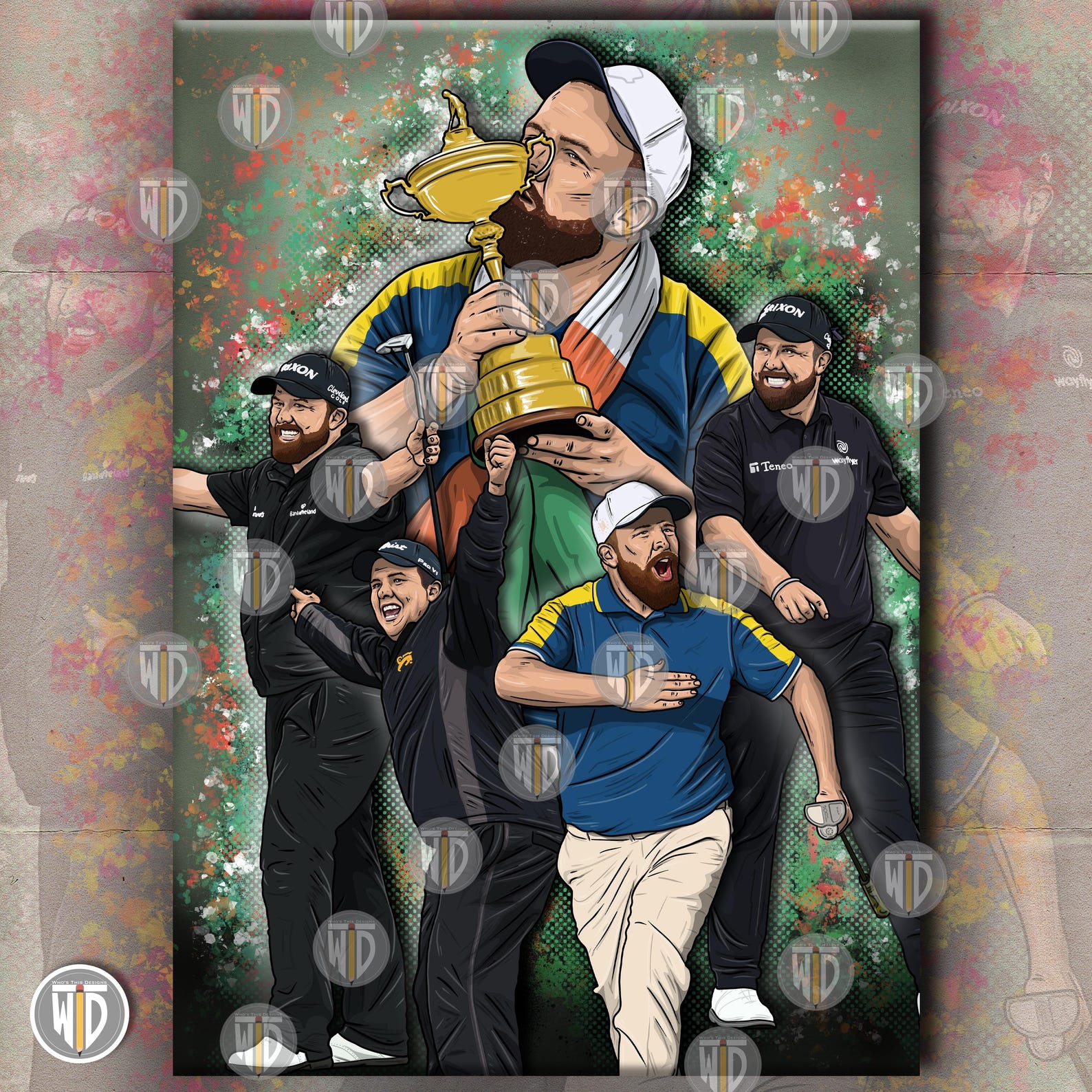 Shane Lowry Poster - Etsy