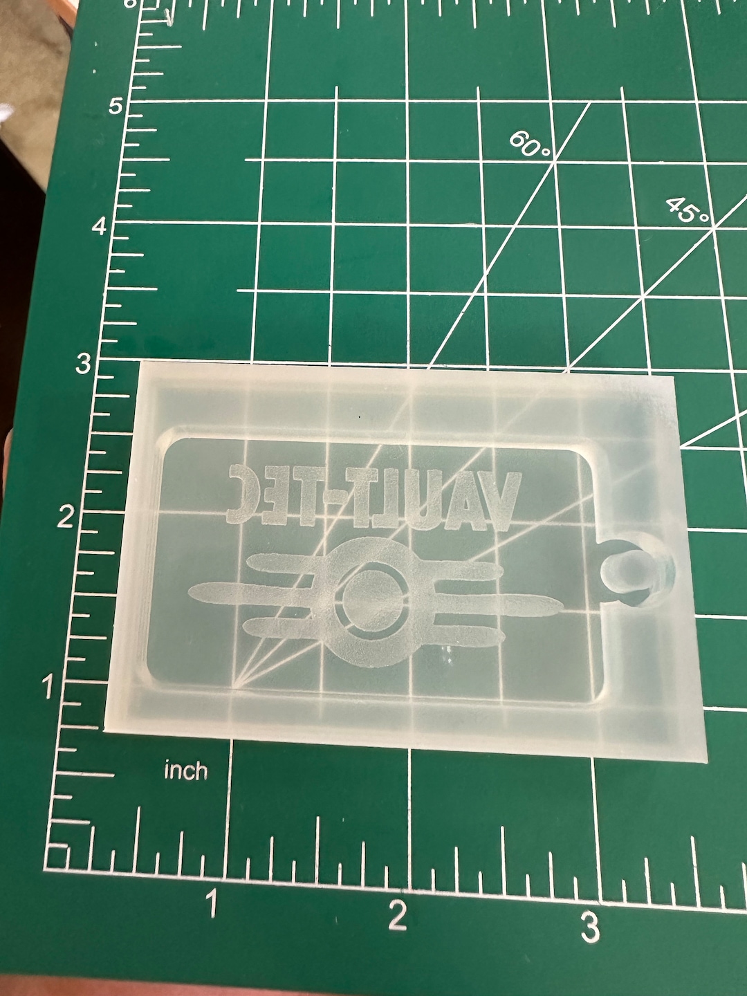 Vault Tec- Fall Out Keychain Mold - Etsy