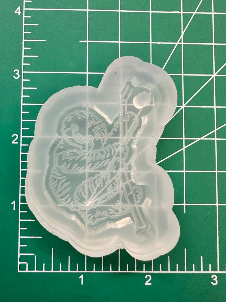 Happy Sloth Keychain Mold - Etsy
