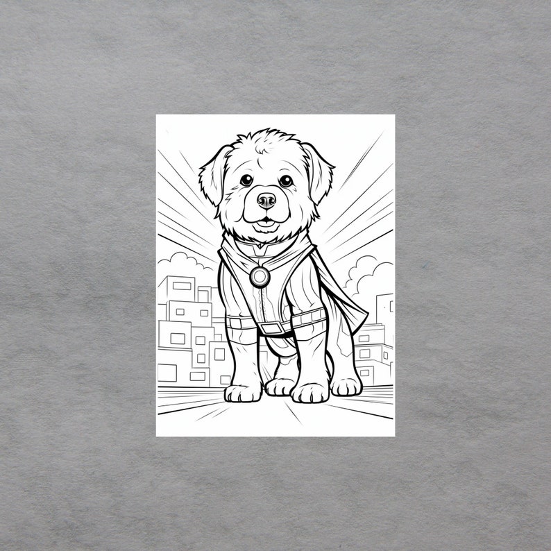 Dogs Dressed up Easy Dog Coloring Pages for Kids Toddlers Preschoolers ...