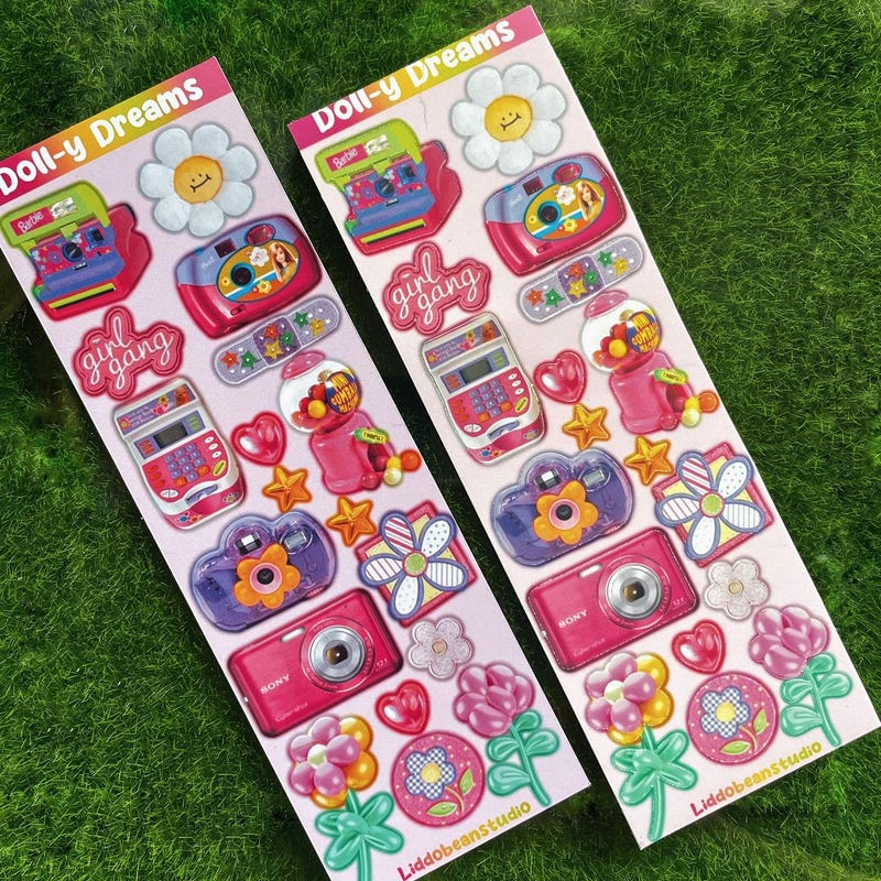 Y2k Stickers for Camera - Etsy