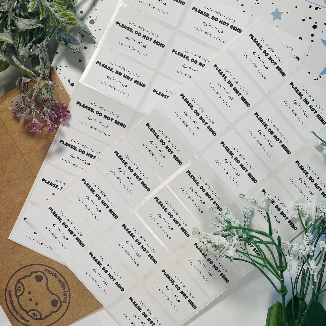 Cute Mailing Labels - 42 Count - | Mailing Labels | Do Not Bend Labels ...