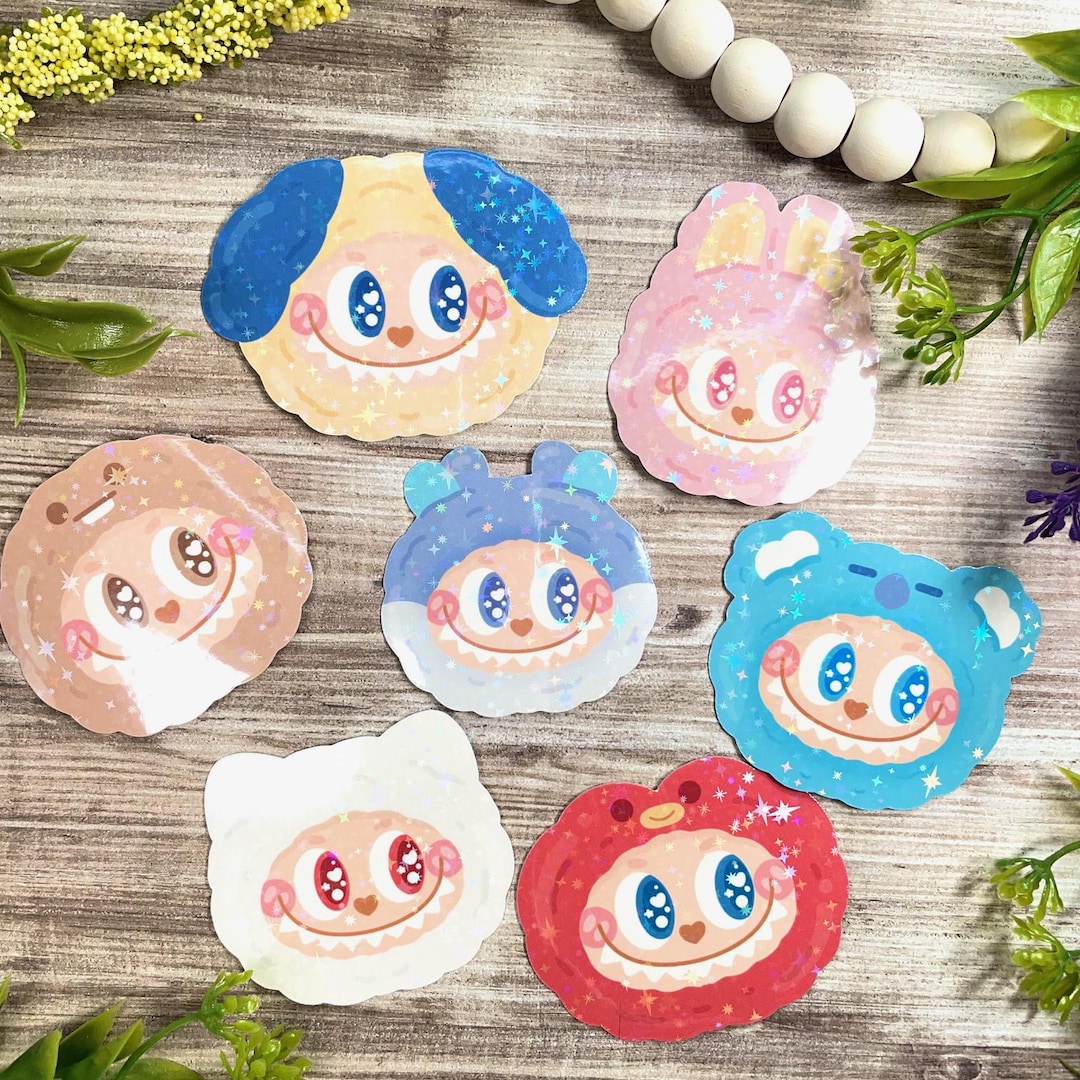 Tannie Trinkets | Furry Chibi Monsters | Labooboos | BTS Sticker ...