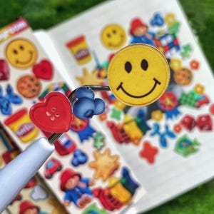 Kidcore Playroom Deco Sticker Sheet | Matte Vinyl Sticker | Cute ...