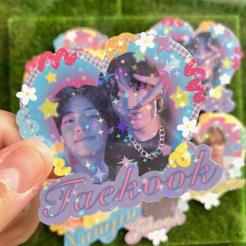 Jungkook Stickers - Etsy