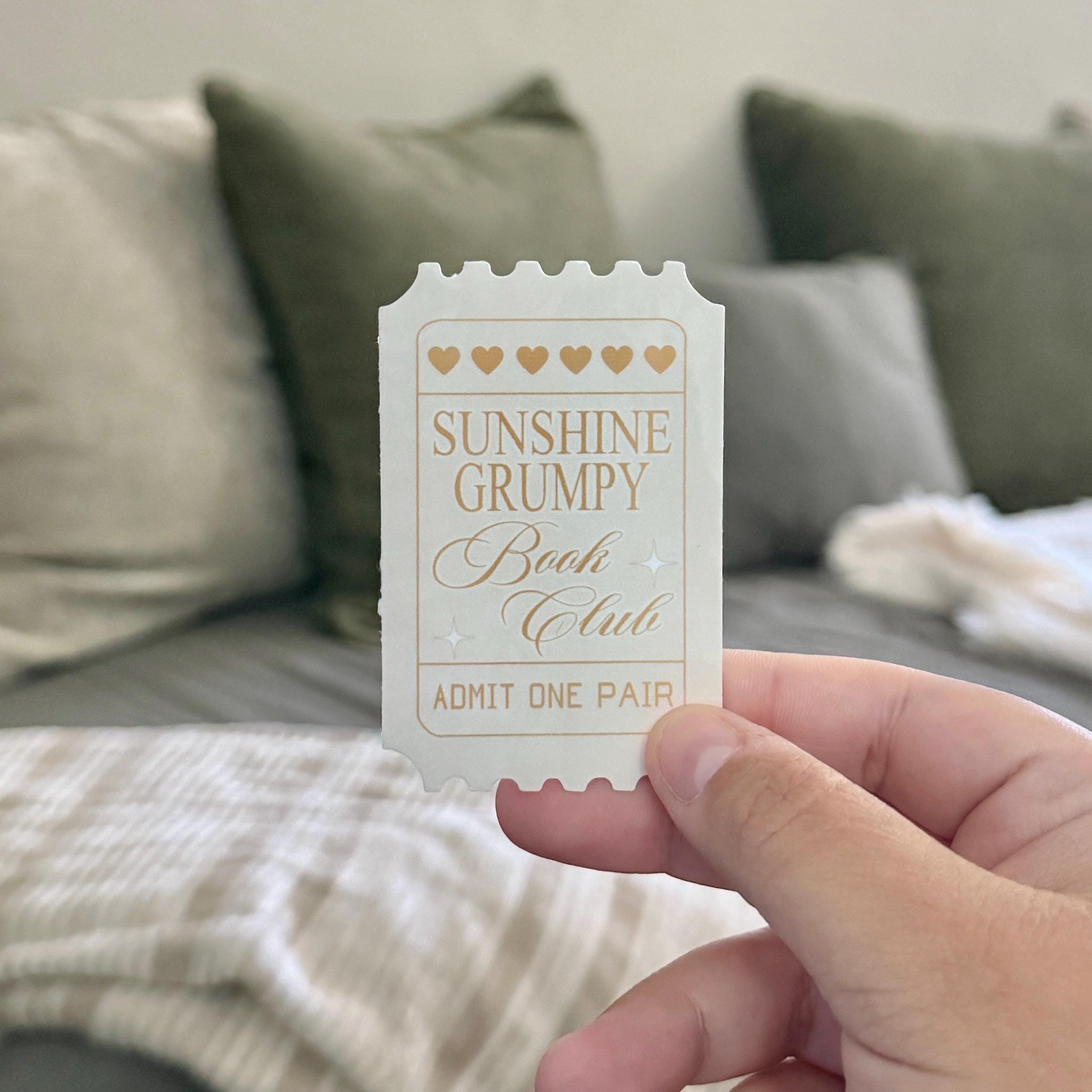 Bookish Trope Tickets | Kindle Stickers | Gifts for Readers | Booktok ...